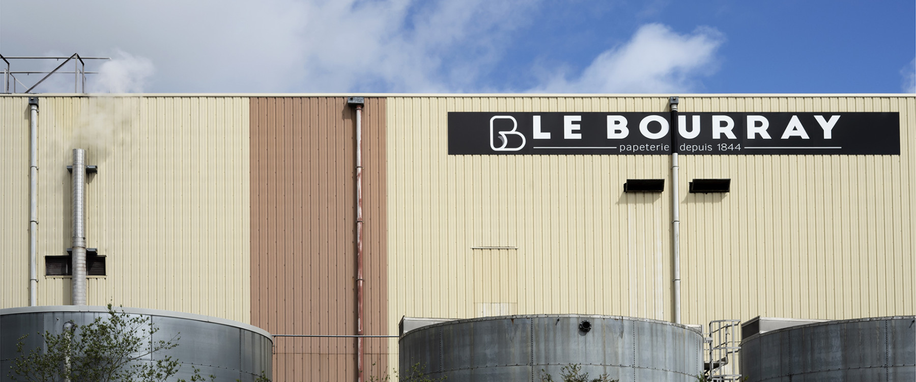 Le Bourray paper mill, manufacturer of recycled tissue paper